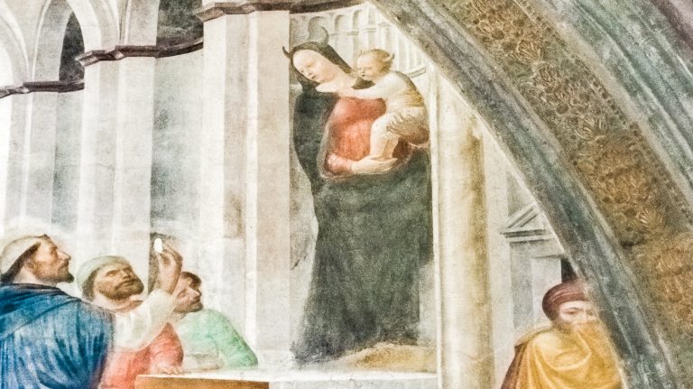 La Madonna con le corna: un affresco misterioso nella Cappella ...